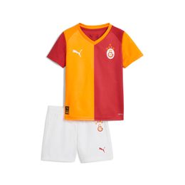 Trainingsanzug Puma "GSK HOME MINIKIT W/O SOCKS W/O SPONSOR WITH STAR", Jungen, Gr. 110, bunt (rot rhythm, intense orange), Obermaterial: 100% Polyester, mehrfarbig, regular fit, Sportanz&uuml;ge Trainingsanzug, f&uuml;r Kinder, Regular Fit, ohne Kapuze