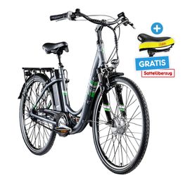 Z&uuml;ndapp Z&uuml;ndapp Green 3.7 E Bike Damenfahrrad 26 Zoll Pedelec mit Nabenschaltung 7 Gang