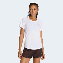 T-Shirt adidas Performance "WE MIN SCP TEE", Damen, Gr. XXL, wei&szlig;, Obermaterial: 70% Polyester, 30% Viskose, normal, Rundhals, Shirts T-Shirt