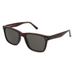 Fielmann MC 561 SUN CL VINCENT | Herren-Sonnenbrille | Fassung: Vollrand, Quadratisch, Propionat, Havanna Gl&auml;nzend | Glasfarbe: Grau