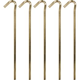 Berger StrongPeg Vierkant-Erdnagel 22 cm, 5er-Pack - Zeltheringe & Abspannmaterial
