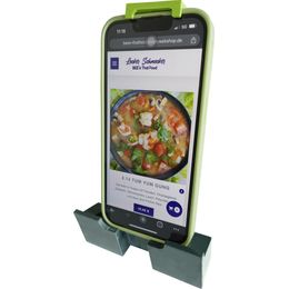 Purvario Handy- und Tablet-Halter Ger&auml;tehalter verstellbare H&ouml;he 13 bis 19 cm - Halterungen & F&auml;cher von Purvario by D&ouml;rr