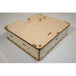 Schepperstop Birke DIY Tellerbox Regular Gr&ouml;&szlig;e Small 296 x 50 x 254 mm - Geschirrhalter