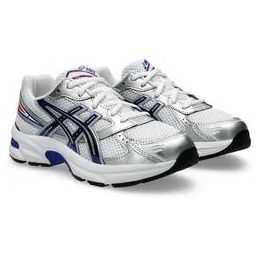 Sneaker asics SPORTSTYLE "GEL-1130 GS", M&auml;dchen, Gr. 39, wei&szlig;, prussian blau, Textil, Schuhe Sneaker