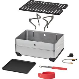 Enders Pace 2in1 Gaskocher / Gasgrill mit praktischem Schneidebrett Deckel - Kartuschenkocher