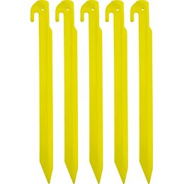 Berger LitePeg T-Profil Zelthering 23 cm aus Kunststoff f&uuml;r weiche B&ouml;den, 5er-Pack - Zeltheringe & Abspannmaterial