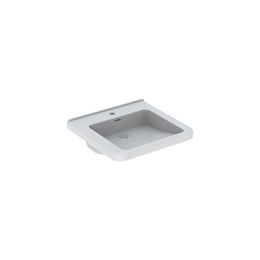 Geberit Waschtisch Renova Comfort 55x52,5cm, BF, m Hahnl., m &Uuml;L, we. (128555000)