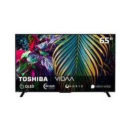 Toshiba 65QV2363DA, QLED-Fernseher 164 cm (65 Zoll), schwarz, UltraHD/4K, Triple Tuner, Smart TV, VIDAA