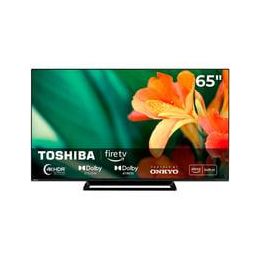 Toshiba 65UF3F63DAR, LED-Fernseher 164 cm (65 Zoll), schwarz, UltraHD/4K, Triple Tuner, HDR, Fire TV