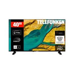 Telefunken XF40TP900S, LED-Fernseher 102 cm (40 Zoll), schwarz, FullHD, TiVo OS-Betriebssystem