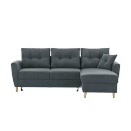 Ecksofa Carla grau Ma&szlig;e (cm): B: 230 H: 93 T: 159.0 Sofas > Sofas nach Material > Stoffsofas &raquo; Sofa DE