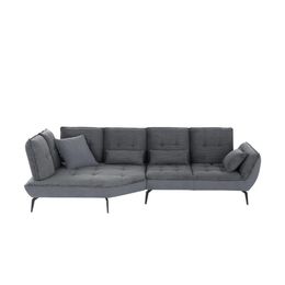 Vito Ecksofa mit Sitztiefenverstellung Ticona grau Ma&szlig;e (cm): B: 320 H: 93 T: 169.0 Sofas > Sofas nach Material > Stoffsofas &raquo; Sofa DE