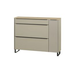 M&ouml;bel Kraft Schuhschrank beige Ma&szlig;e (cm): B: 137 H: 105 T: 34.0 &raquo; M&ouml;bel Kraft