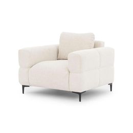 S-STYLE Sessel Cardea creme Ma&szlig;e (cm): B: 102 H: 80 Sessel & Hocker > Sessel nach Material > Stoff Sessel &raquo; Sofa DE