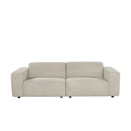 Primo Einzelsofa aus Cord Sani beige Ma&szlig;e (cm): B: 243 H: 72 T: 105.0 &raquo; M&ouml;bel Kraft
