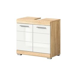 M&ouml;bel Kraft Waschbeckenunterschrank wei&szlig; Ma&szlig;e (cm): B: 60 H: 56 &raquo; M&ouml;bel Kraft