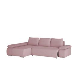 Twist Ecksofa Soft rosa/pink Ma&szlig;e (cm): B: 282 H: 84 T: 182.0 &raquo; M&ouml;bel Kraft