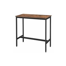 M&ouml;bel Kraft Bartisch braun Ma&szlig;e (cm): B: 100 H: 90 &raquo; M&ouml;bel Kraft