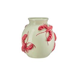 HOME STORY Vase Lobster gr&uuml;n Dolomite Ma&szlig;e (cm): H: 27,4 &Oslash;: 26.3 &raquo; M&ouml;bel Kraft