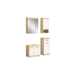 M&ouml;bel Kraft Badkombination wei&szlig; Ma&szlig;e (cm): B: 112 H: 191 &raquo; M&ouml;bel Kraft