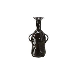 HOME STORY Vase schwarz Aluminium Ma&szlig;e (cm): B: 15 H: 31 T: 10.0 &raquo; M&ouml;bel Kraft