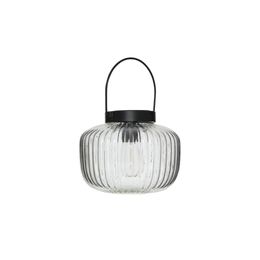 HOME STORY LED Laterne transparent/klar Glas,Metall,Kunststoff Ma&szlig;e (cm): H: 13 &Oslash;: 15.5 &raquo; M&ouml;bel Kraft
