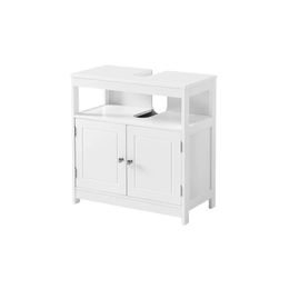 M&ouml;bel Kraft Waschbeckenunterschrank wei&szlig; Ma&szlig;e (cm): B: 60 H: 60 &raquo; M&ouml;bel Kraft