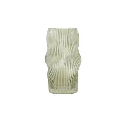 HOME STORY Vase gr&uuml;n Glas Ma&szlig;e (cm): H: 24,5 &Oslash;: 15.0 &raquo; M&ouml;bel Kraft