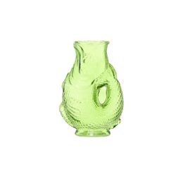 HOME STORY Vase gr&uuml;n Glas Ma&szlig;e (cm): B: 14 H: 20 T: 8.0 &raquo; M&ouml;bel Kraft