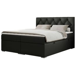 M&ouml;bel Kraft Boxbett mit Bettkasten schwarz Ma&szlig;e (cm): B: 120 H: 118 &raquo; M&ouml;bel Kraft