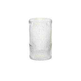 HOME STORY Vase transparent/klar Glas Ma&szlig;e (cm): H: 20 &Oslash;: 12.0 &raquo; M&ouml;bel Kraft