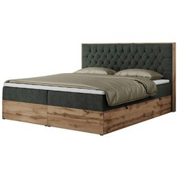 M&ouml;bel Kraft Boxbett mit Bettkasten grau Ma&szlig;e (cm): B: 188 H: 115 &raquo; M&ouml;bel Kraft