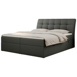 M&ouml;bel Kraft Boxbett mit Bettkasten grau Ma&szlig;e (cm): B: 200 H: 118 &raquo; M&ouml;bel Kraft