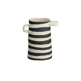 Asa SELECTION Vase Rayu schwarz Steinzeug Ma&szlig;e (cm): H: 17 &Oslash;: 11.0 &raquo; M&ouml;bel Kraft