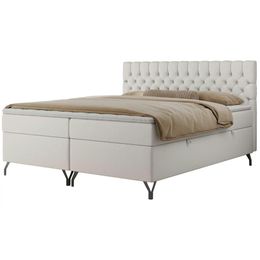 M&ouml;bel Kraft Boxbett mit Bettkasten wei&szlig; Ma&szlig;e (cm): B: 204 H: 115 &raquo; M&ouml;bel Kraft
