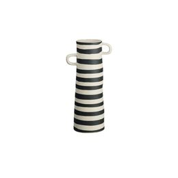 Asa SELECTION Vase Rayu schwarz Steinzeug Ma&szlig;e (cm): H: 28 &Oslash;: 10.0 &raquo; M&ouml;bel Kraft