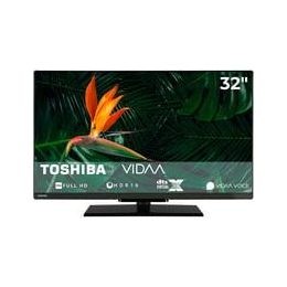 Toshiba 32LV3F63DAZ, LED-Fernseher 80 cm (32 Zoll), schwarz, FullHD, VIDAA-Betriebssytem