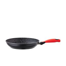 KHG Bratpfanne Red'n'Hot rot Aluminium Ma&szlig;e (cm): H: 5,3 &Oslash;: 28.0 &raquo; M&ouml;bel Kraft