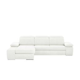Twist Ecksofa aus Mikrofaser Avilla wei&szlig; Ma&szlig;e (cm): B: 285 H: 86 T: 187.0 &raquo; M&ouml;bel Kraft