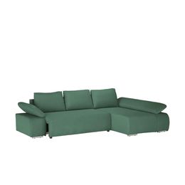 Twist Ecksofa Soft gr&uuml;n Ma&szlig;e (cm): B: 282 H: 84 T: 182.0 &raquo; M&ouml;bel Kraft