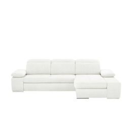Twist Ecksofa aus Mikrofaser Avilla wei&szlig; Ma&szlig;e (cm): B: 285 H: 86 T: 187.0 &raquo; M&ouml;bel Kraft