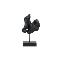 HOME STORY Deko Figur Gesichter schwarz Polyresin (Kunstharz),Metall Ma&szlig;e (cm): B: 17,5 H: 32 T: 9.5 &raquo; M&ouml;bel Kraft