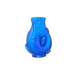 HOME STORY Vase blau Glas Ma&szlig;e (cm): B: 20,5 H: 30 T: 13.0 &raquo; M&ouml;bel Kraft