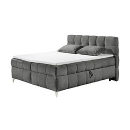 M&ouml;bel Kraft Boxbett mit Bettkasten grau Ma&szlig;e (cm): B: 190 H: 116 &raquo; M&ouml;bel Kraft