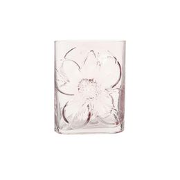 HOME STORY Vase Blume rosa/pink Glas Ma&szlig;e (cm): B: 16 H: 20,5 T: 9.0 &raquo; M&ouml;bel Kraft