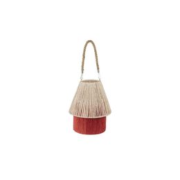M&ouml;bel Kraft Laterne rot Papier,Glas Ma&szlig;e (cm): H: 27 &Oslash;: 22.5 &raquo; M&ouml;bel Kraft
