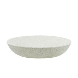 HOME STORY Deko Schale beige Polyresin (Kunstharz) Ma&szlig;e (cm): H: 8,5 &Oslash;: 34.5 &raquo; M&ouml;bel Kraft