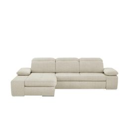 Twist Ecksofa aus Mikrofaser Avilla beige Ma&szlig;e (cm): B: 285 H: 86 T: 187.0 &raquo; M&ouml;bel Kraft