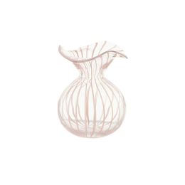 HOME STORY Vase rosa/pink Glas Ma&szlig;e (cm): H: 19,5 &Oslash;: 14.5 &raquo; M&ouml;bel Kraft