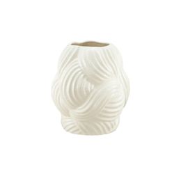 M&ouml;bel Kraft Vase creme Porzellan Ma&szlig;e (cm): H: 24 &Oslash;: 21.0 &raquo; M&ouml;bel Kraft